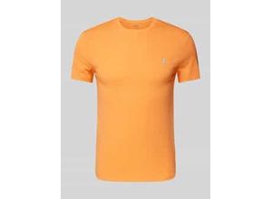 3616853443511 - Custom Slim Fit T-Shirt mit Logo-Stitching