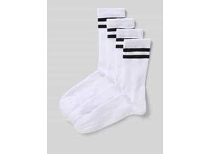 4065807560597 - Socken mit Kontraststreifen im 4er-Pack