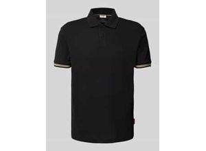 7620698321107 - Poloshirt mit Label-Print Modell Amare