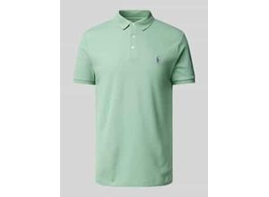 3616853271220 - Poloshirt mit Label-Stitching