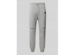 4068444681960 - Tapered Fit Sweatpants mit Label-Print