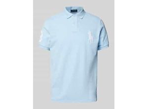 3616853283926 - Regular Fit Poloshirt mit Label-Stitching