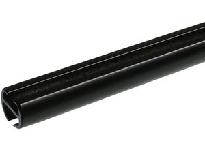 4016318016332 - Innenlaufprofil Gardinenstangenhalterungen Gr Länge 160 cm schwarz Gardinenstangenhalter Gardinenstangenhalterungen 1-läufig im Fixmaß Ø 16 mm