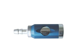 4030875149500 - Ewo ® - Sicherheitskupplung mit Druckknopf drehbar blau nw 74mm Tülle 9mm ewo