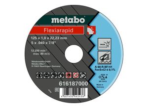 4007430445438 - METABO Trennscheibe Winkelschleifer 616187000