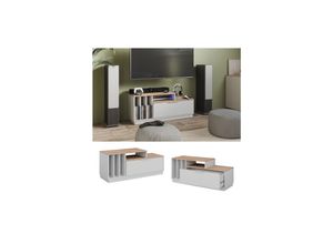 4066731466337 - Lowboard Betti Weiß Sonoma 120 x 499 cm