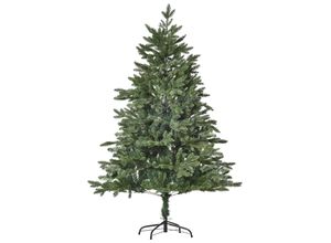 4251774920483 - Künstlicher Weihnachtsbaum Mit Sockel grün Ø75 x 150H cm Weihnachtsbaum künstlich Weihnachten Kunsttanne Christbaum Sockel