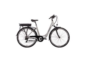 4260416584396 - Saxxx City-E-Bike Advanced Sport silber matt 50 cm Rahmenhöhe