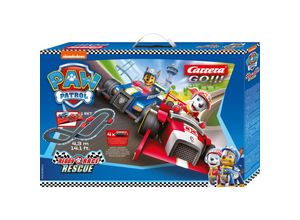 4007486635142 - CARRERA GO!!! - PAW Patrol - Ready Race & Rescue Autorennbahn mit Chase und Marshall Starterpaket mit Sprungschanze