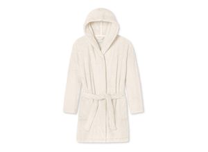 4007066182462 - Morgenmantel Teddy-Fleece Comfort-Fit off-white - Essentials M