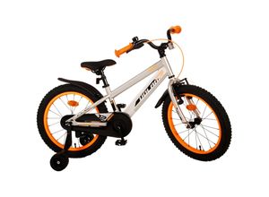 8715347217296 - Kinderfahrrad Rocky Fahrrad für Jungen 18 Zoll Kinderrad in Grau