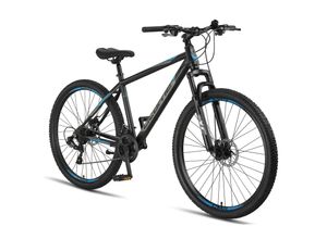 4260647782073 - Licorne Bike Guide Premium Mountainbike in 20 24 und 26 Zoll - Fahrrad für Mädchen Jungen Herren und Damen - Shimano 21 Gang-Schaltung Kinderfahrrad Kinder