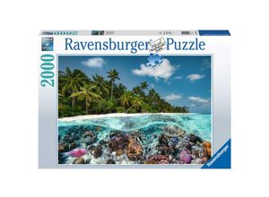 4005556174416 - Ravensburger Puzzle 17441 Ein Tauchgang auf den Malediven - 2000 Teile Puzzle für Erwachsene und Kinder ab 14 Jahren