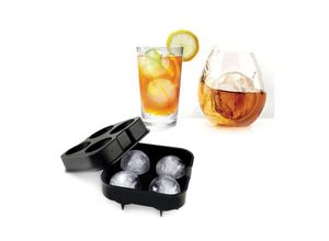 4066914299073 - XXL Ice Balls Eiskugelform Silikon Eiswürfelform Eiskugeln Whiskey Eisbälle Bar