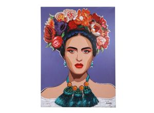 4030673531705 - Bild FRIDA (BH 90x120 cm) BH 90x120 cm bunt Kunstdruck Gemälde Wandbild