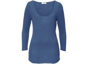 4061389312708 - Pullover aus 100% Premium-Kaschmir Cashmere blau 38