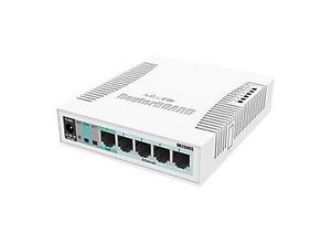 4752224002310 - Mikrotik rb 260gs routerboard 260gs 5port gigabit smart switch mit sfp käfig swos kunststoffgehäuse psu