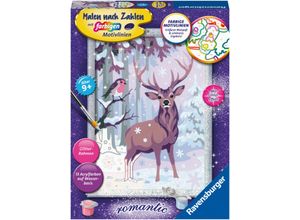 4005556287819 - Malen nach Zahlen RAVENSBURGER Stolzer Hirsch Malvorlagen bunt Kinder Basteln Malen Kosmetik Schmuck Made in Europe  FSC - schützt Wald weltweit