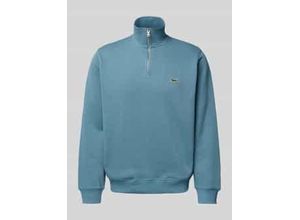 3617073854699 - Sweatshirt mit Troyer-Kragen