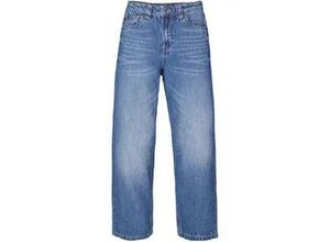 4057651787589 - Straight-Jeans GARCIA JAYSEN Jungen Gr 170 N-Gr medium used blau Denim Jeans Obermaterial 100% Baumwolle unifarben casual straight fit knöchellang Jeans im Five-Pocket Style for Boys