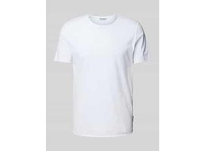 4255623477920 - T-Shirt in unifarbenem Design Modell AAMON BRUSHED