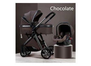 4066708477731 - Kombi-Kinderwagen 3in1 Set - Modell 1 Stoff - Grau