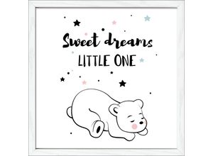 4019449466564 - PRO ART Gerahmtes-Bild LITTLE ONE I (BHT 3250x3250x2 cm) BHT 3250x3250x2 cm bunt