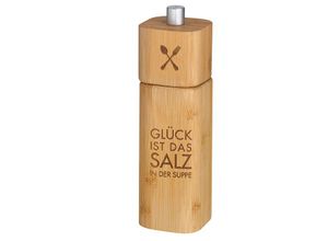 4045289103048 - Salzmühle GLÜCK IST DAS SALZ (H 15 cm) H 15 cm