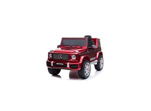 3800146213749 - Kinder Elektroauto Mercedes-Benz G63 AMG EVA-Reifen Fernbedienung Musik rot