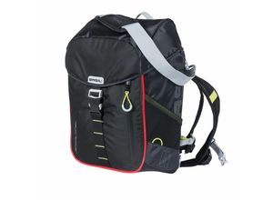 8715019177729 - Miles Daypack Nordlicht - Fahrradrucksack - Schwarz Taschenvariante - Gepäckträgertaschen