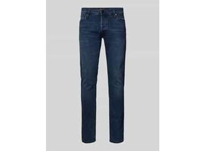 5714510129704 - JACK & JONES Slim-Fit Jeans JJIGLENN JJORIGINAL AM 812 NOOS Blue Denim Unifarben Blau - Gr 32 x 32