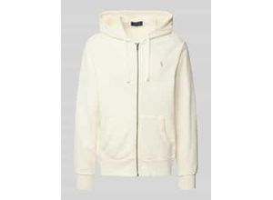 3616534657626 - Polo Loopback Full Zip Hoodie Clubhouse Cream