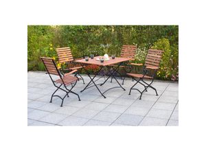 4033662985183 - Schlossgarten Set 5tlg Klapptisch