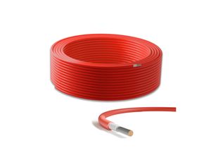 9506827968864 - Solarkabel 4mm² rot 50m H1Z2Z2-K Solarleitung für Photovoltaik & Solaranlagen