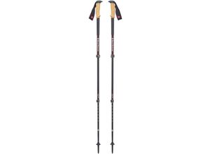 0793661401100 - Trekkingstock - Alpine Carbon Cork Trekking Poles - Women 90-125cm Wanderstocklänge - Länge variabel verstellbar Wanderstockverschluss - Hebel