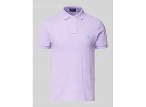 3616853289515 - Poloshirt mit Label-Stitching