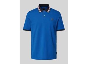 4065964898366 - Regular Fit Poloshirt mit Label-Badge