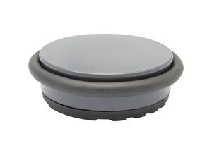 4001073111842 - Bodentürstopper BIG DISK Ø 96 mm VE 2 Stk Höhe 30 mm grau