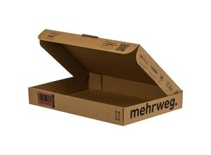 4270004310320 - terra Mehrweg-Maxibriefkarton für reuseme-System VE 50 Stk Innenmaße 345 x 242 x 45 mm braun ab 50 VE