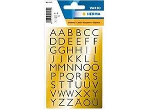 4008705710169 - HERMA 4145 Buchstaben A-Z Etiketten 13 x 12 mm Gold 10 Packungen mit 2160 Etiketten