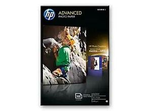 0882780349605 - HP Advanced Glossy Photo Paper - Fotopapier glänzend - 100 x 150 mm - 250 g m2 - 100 Blatt - für Deskjet 2050 J510 Env