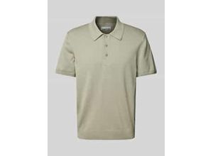 4255715684229 - Poloshirt mit Label-Detail Modell TAAKOS