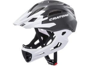 4035849075083 - CRATONI Freeride Fahrradhelm C-Maniac schwarz weiß matt