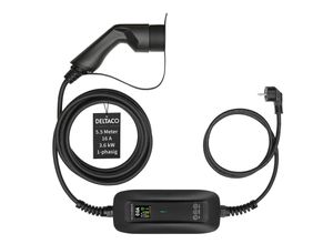 7333048049865 - E-Auto Ladekabel Schutzkontaktstecker auf Typ2 6-16A 36kW