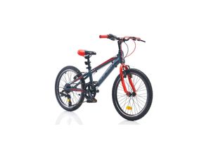 4260627055326 - 20 Zoll Alu Fahrrad Hardtail 7 Gang 20 Kinderfahrrad Mountainbike MTB