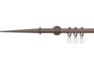 4016318402500 - Gardinenstange Esp Spitze Gardinenstangen Gr L 120 cm Ø 16 mm 1 läufig braun (rost) Gardinenstangen Wandmontage 1-läufig im Fixmaß Ø 16 mm