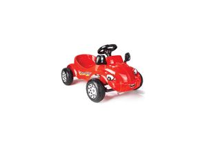 8693461073038 - Pilsan Kinderauto Happy Herby Pedale 07303 rot Hupe am Lenkrad ab 3 Jahre