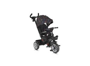 3800146231521 - Byox Tricycle Space 3 in 1 Dreirad Getränkehalter Korb Schiebegriff EVA-Räder bunt