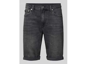 8721107497686 - Slim Fit Jeansshorts im 5-Pocket-Design