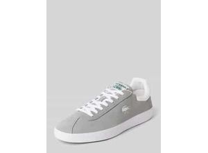 5059862272457 - Ledersneaker mit Label-Patch und Logo-Print Modell BASESHOT